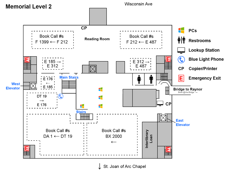 Floor Plans // Raynor Memorial Libraries // Marquette University