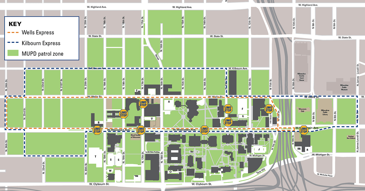 LIMO Transports // University Safety // Marquette University